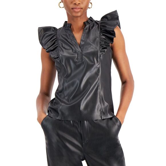 INC International Concepts | Tops | Inc International Concepts Ruffled ...